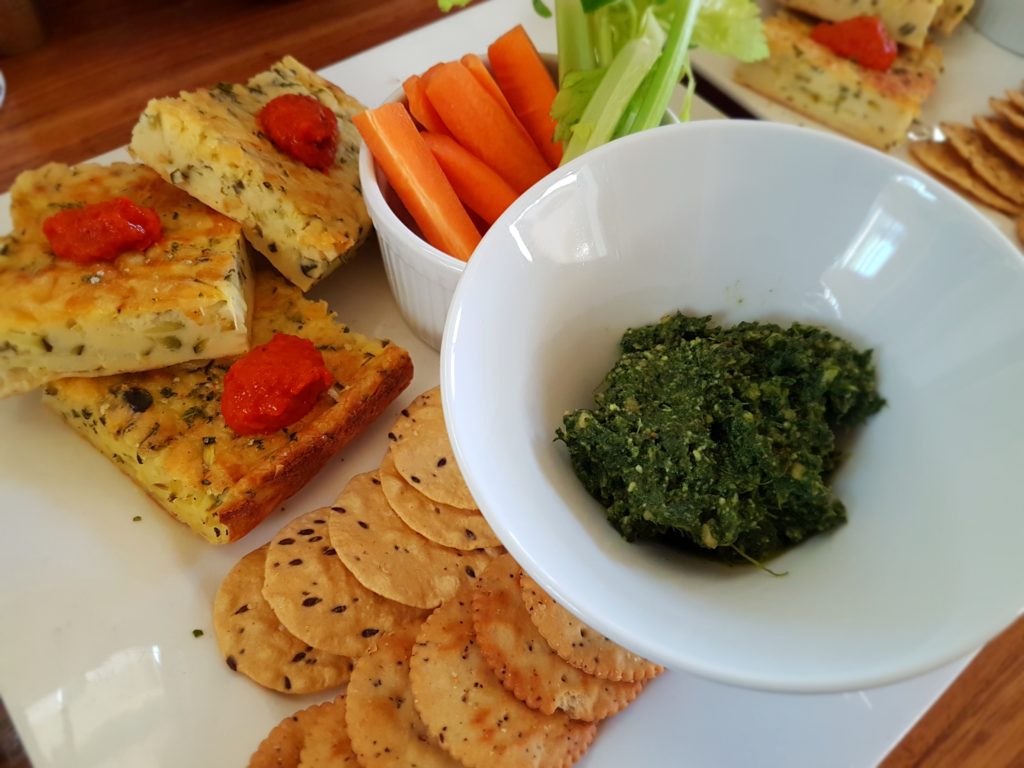 Native Foods Tour & Taste Lunch Menu Sample - Peppermint Ridge Farm